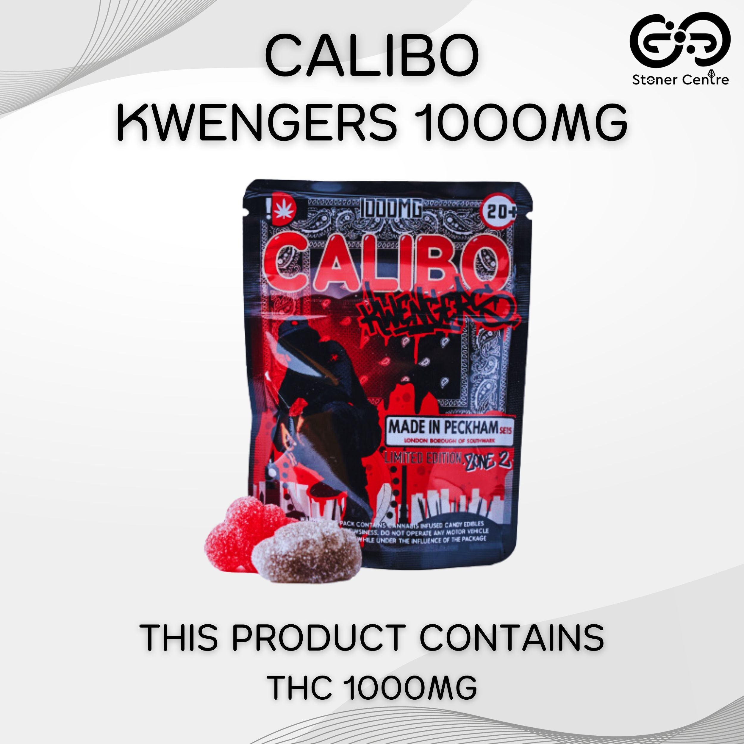EDIBLE - CALIBO | KWENGERS 1000MG EDIBLES GUMMY INFUSED THC SNACK JELL – Stonercentre.com