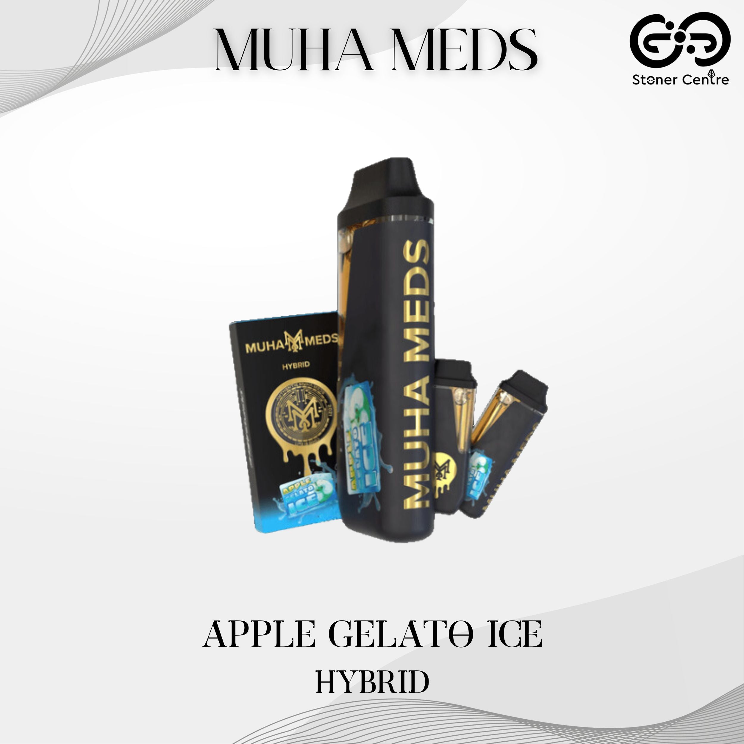 MUHA MEDS | APPLE GELATO ICE : HYBRID – Stonercentre.com