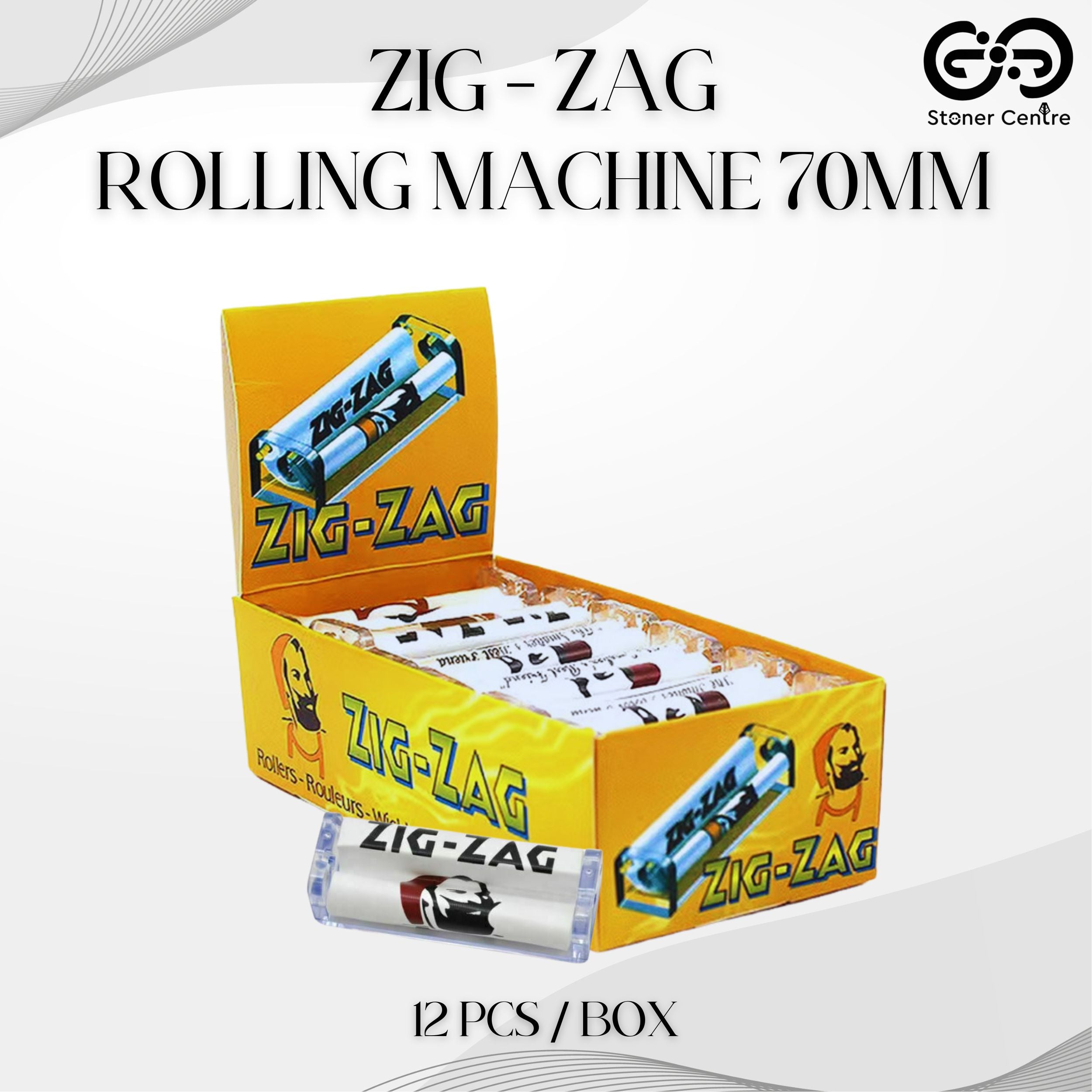 ROLLING MACHINE | ZIG - ZAG ROLLING MACHINE 70MM – Stonercentre.com