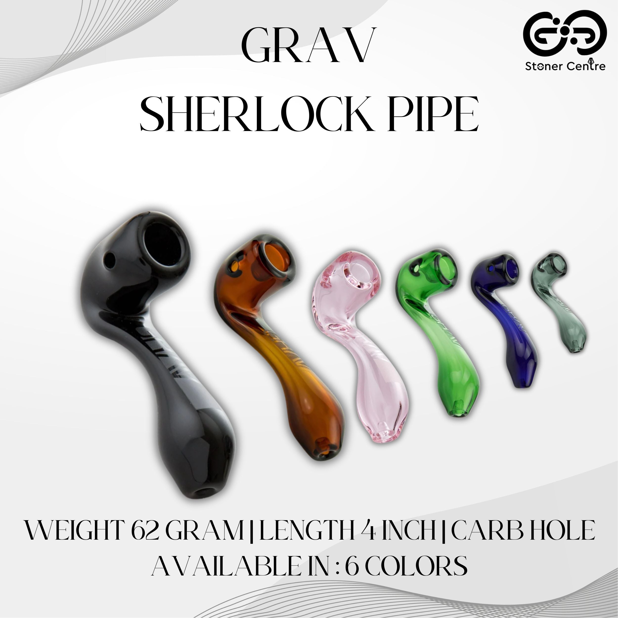 PIPE | GRAV SHERLOCK PIPE 4 INCH – Stonercentre.com