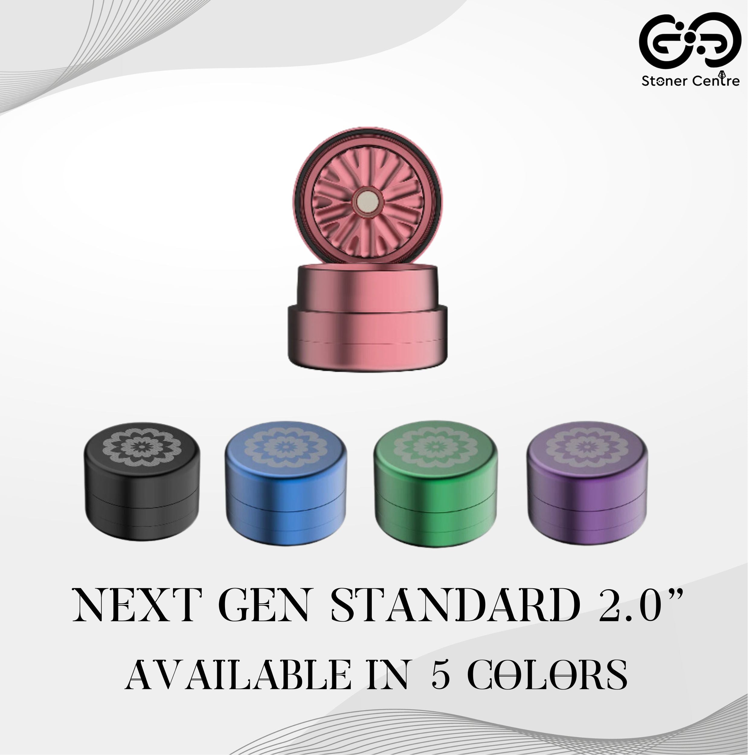 FLOWER MILL | FLOWERMILL NEXT GEN STANDARD ALUMINUM 2.0" – Stonercentre.com