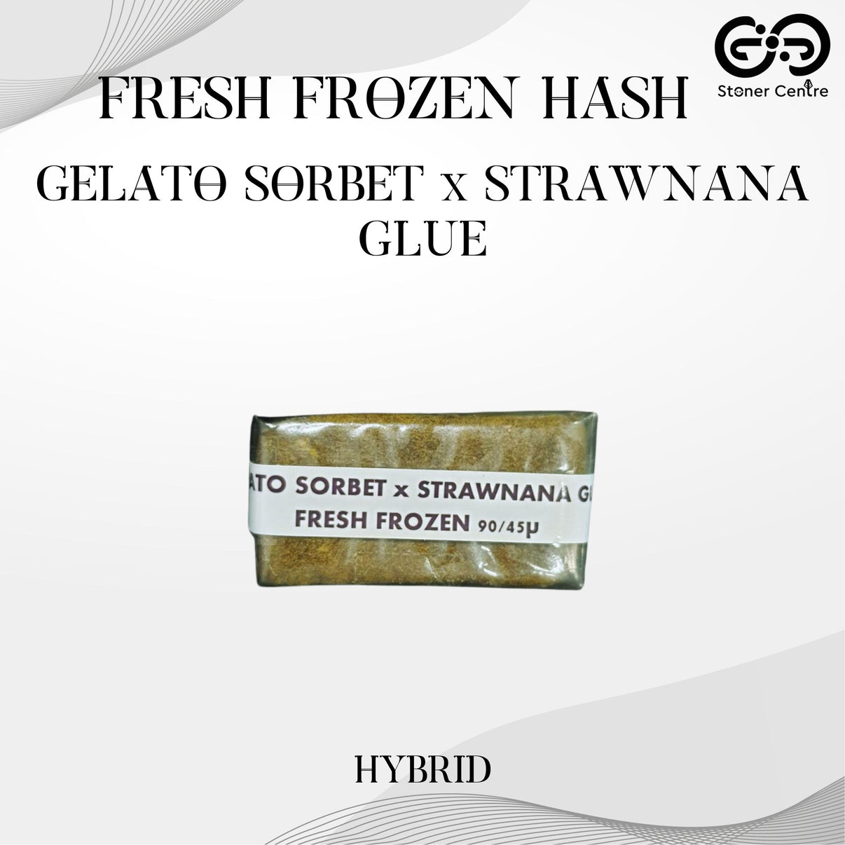 FRESH FROZEN HASH | GELATO SORBET x STRAWNANA GLUE – Stonercentre.com