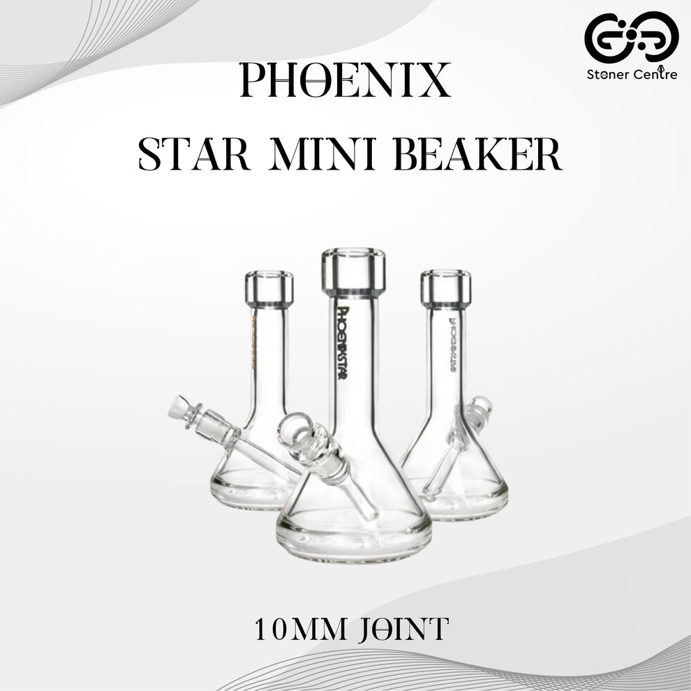 Glass Bong | PHOENIX STAR MINI BEAKER 6 INCH – Stonercentre.com