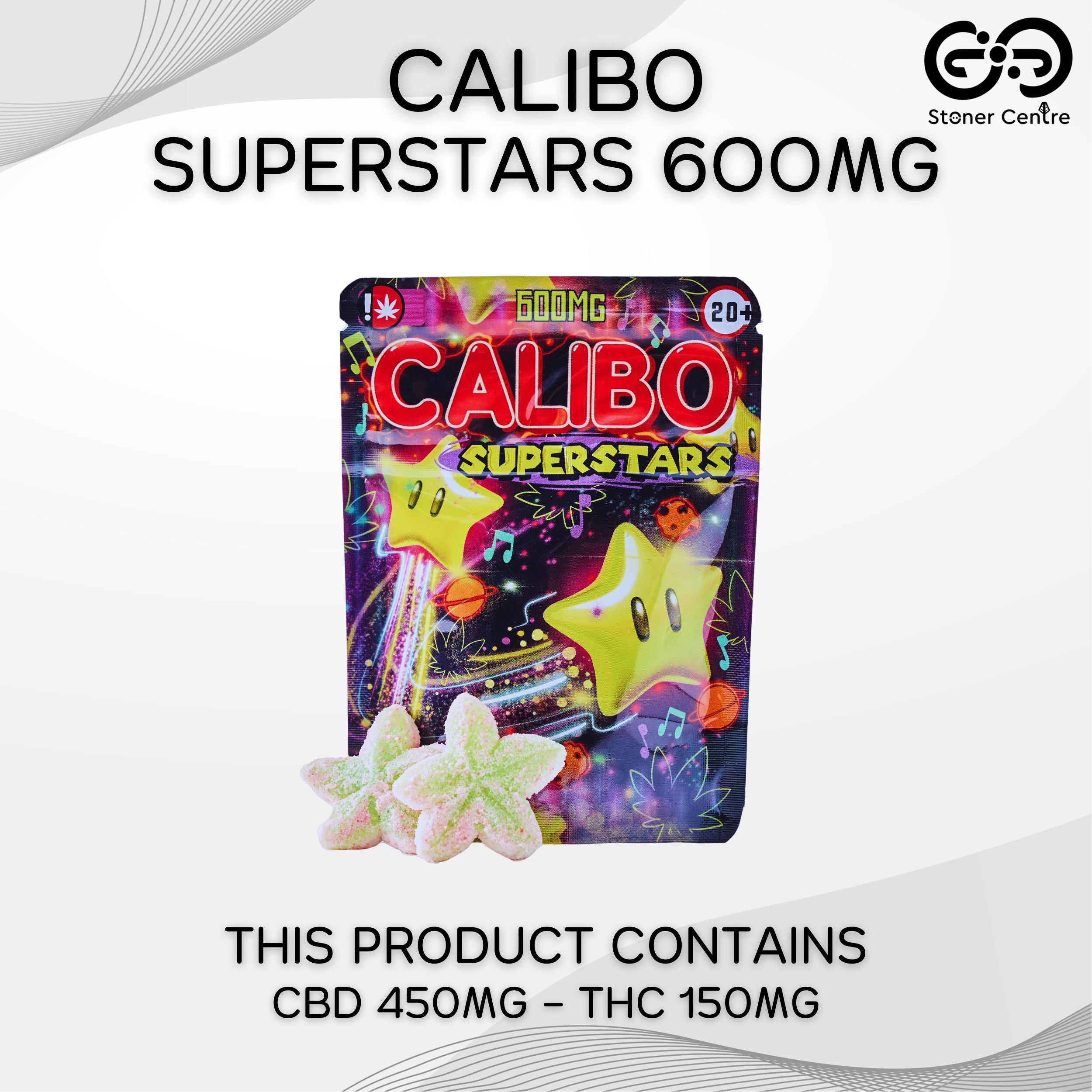 EDIBLE - CALIBO | SUPERSTARS 600MG EDIBLES GUMMY INFUSED THC SNACK JEL ...