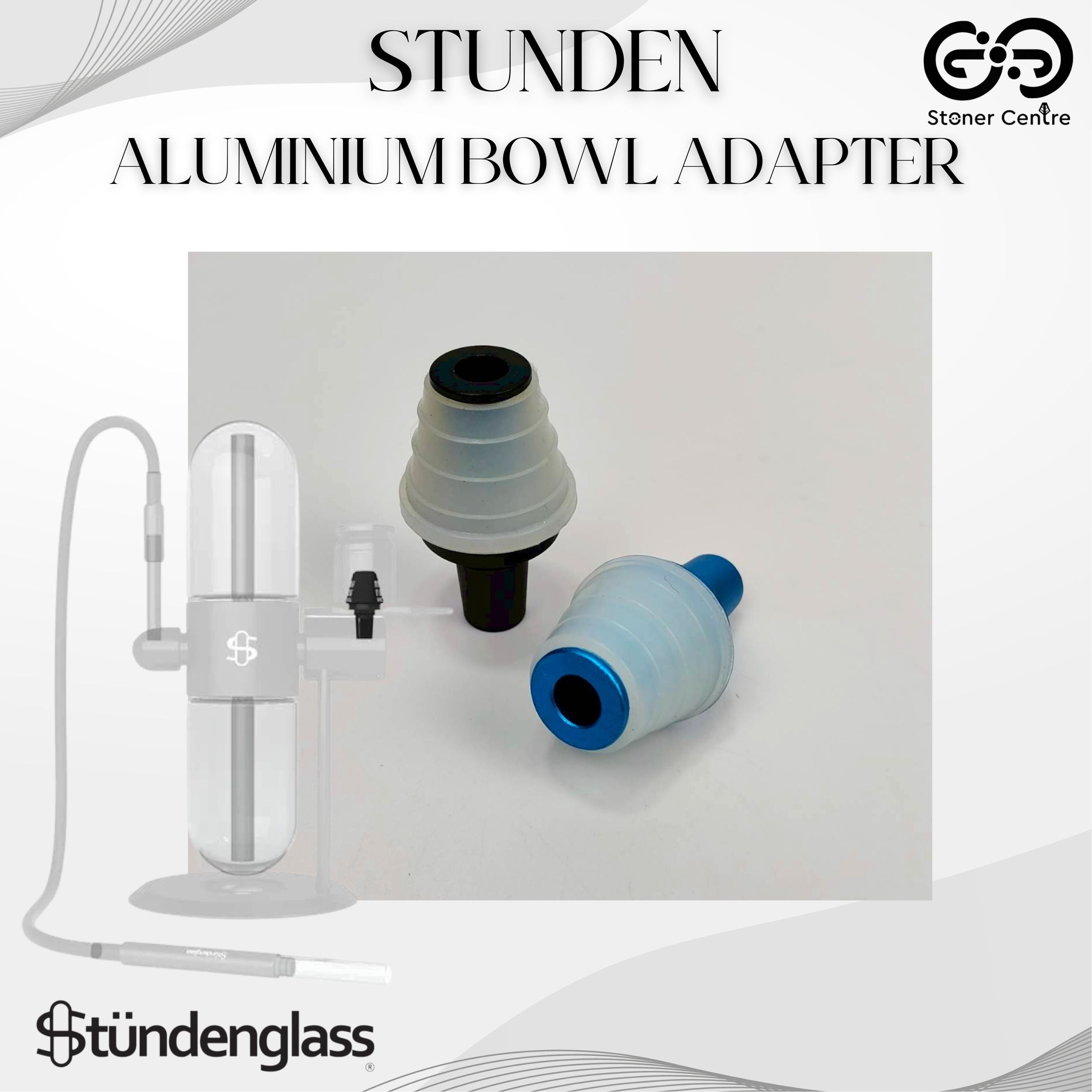 STUNDEN | ALUMINIUM BOWL ADAPTER – Stonercentre.com