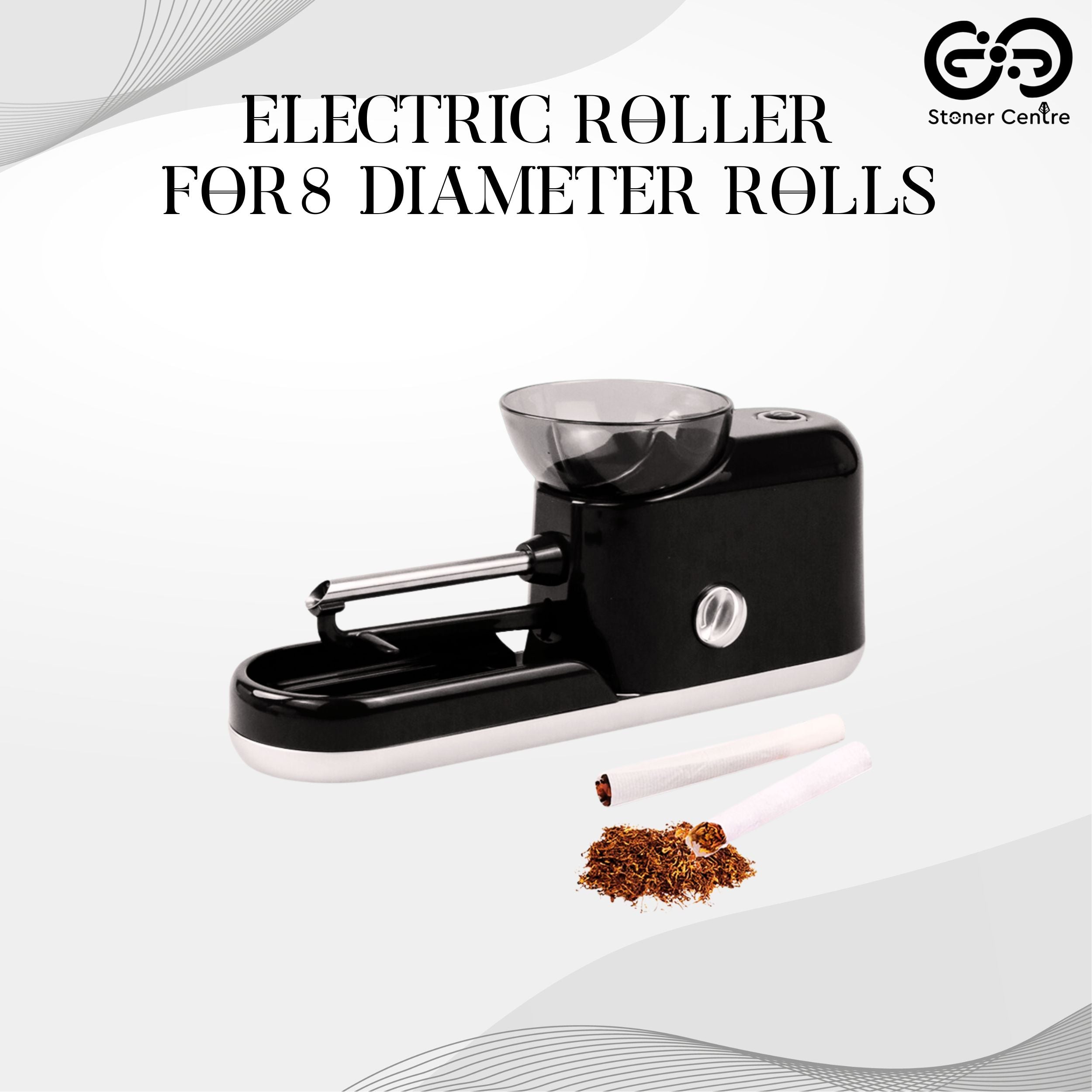 ELECTRIC ROLLER FOR 8 DIAMETER ROLLS – Stonercentre.com