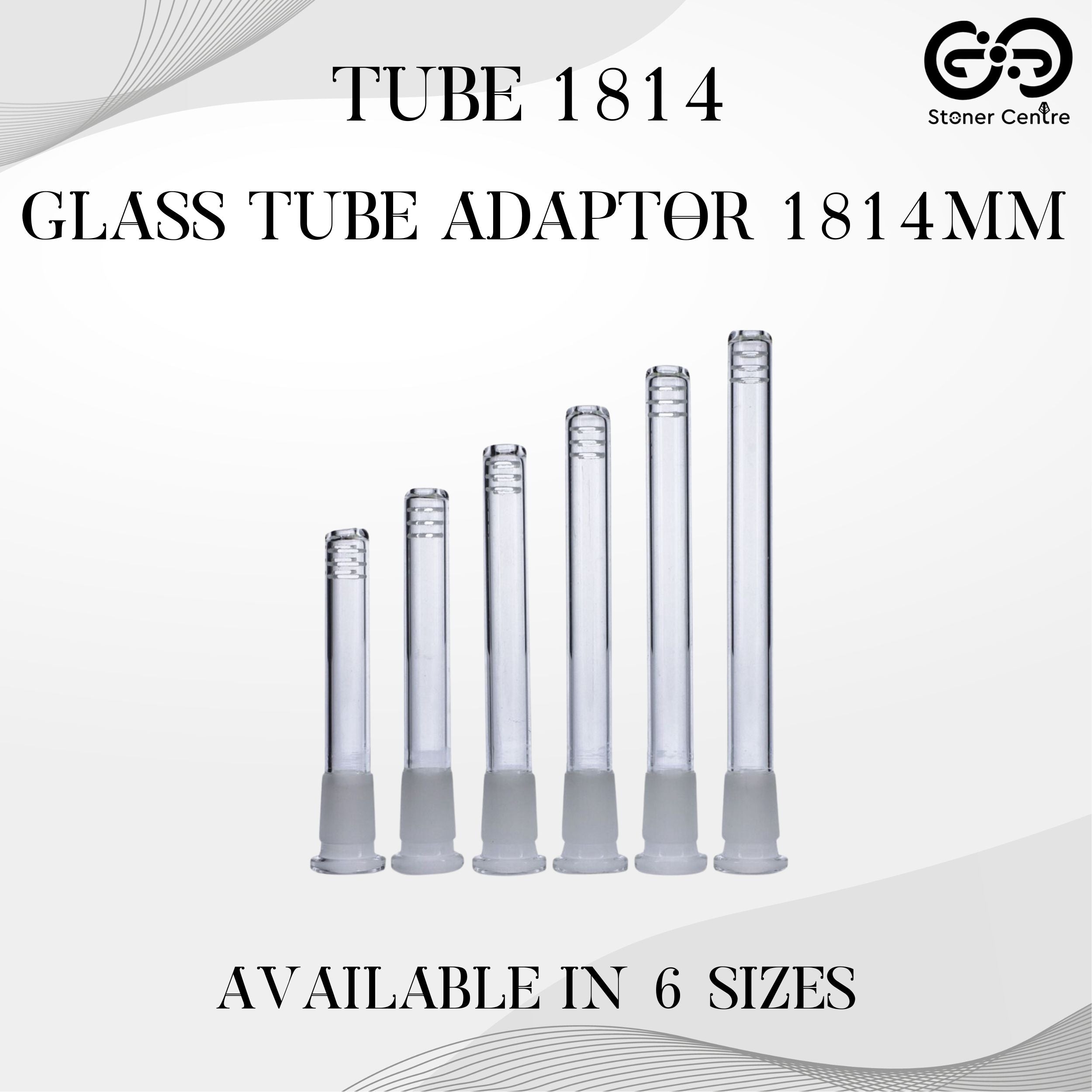 GLASS TUBE | DOWNSTEM GLASS TUBS ADAPTOR 1814MM – Stonercentre.com