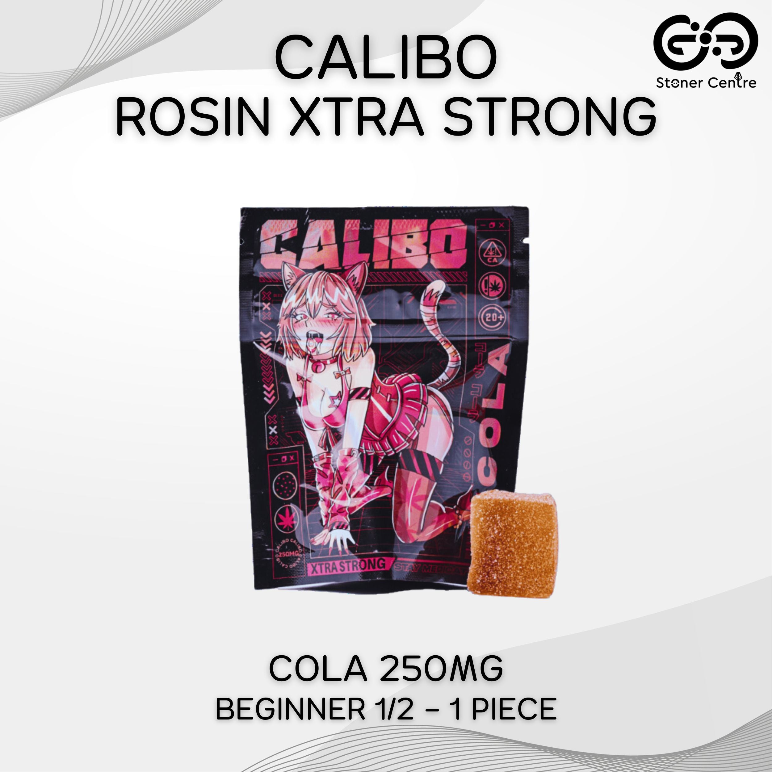 EDIBLE - CALIBO - ROSIN XTRA STRONG | COLA 250MG EDIBLES GUMMY INFUSED ...