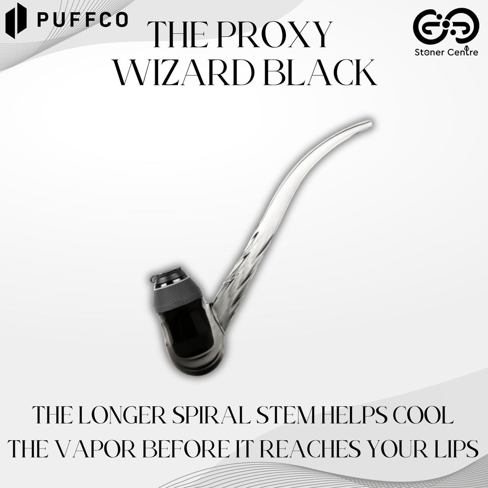 PUFFCO | THE PROXY WIZARD - BLACK – Stonercentre.com
