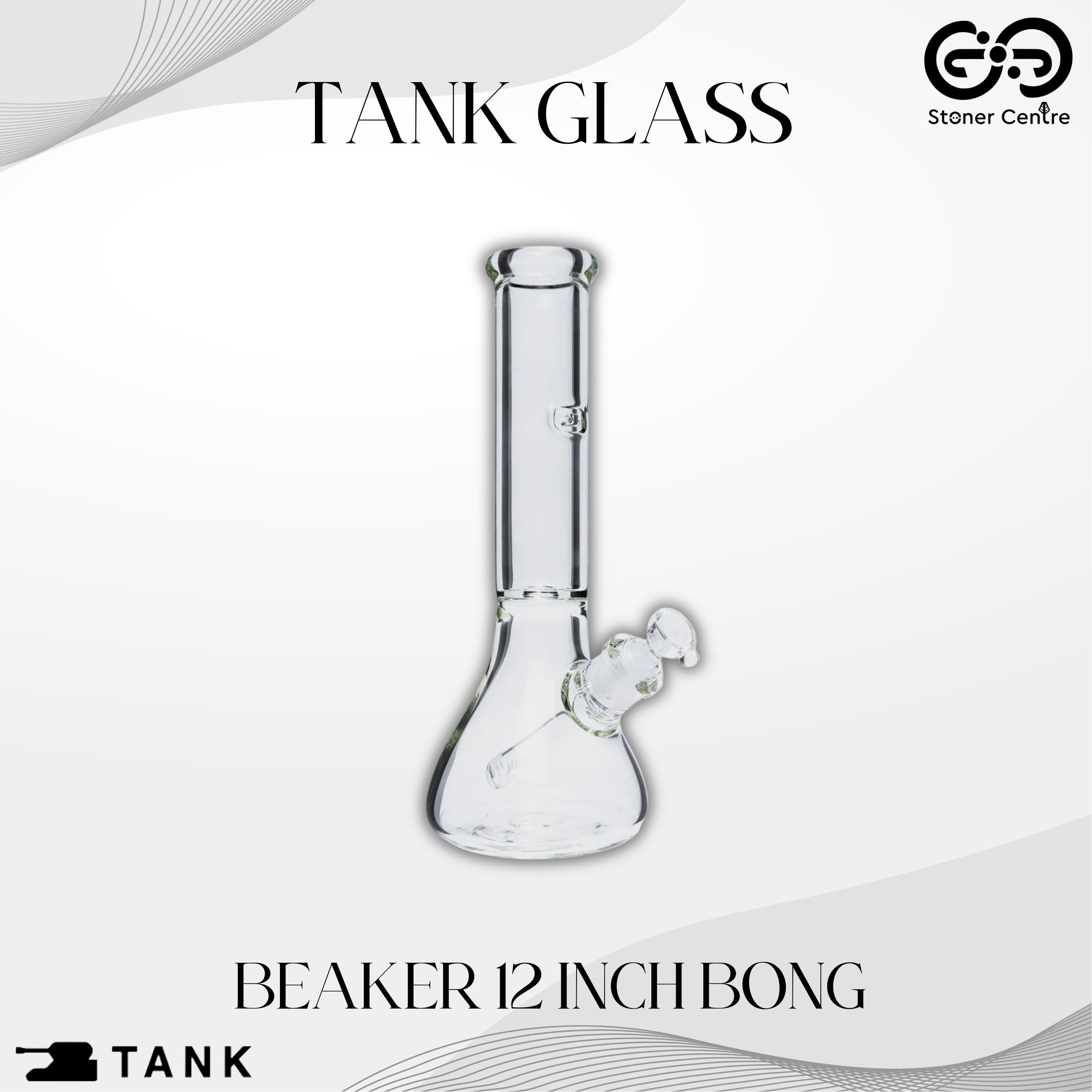 TANK GLASS | BONG ORIGINAL BEAKER 12 INCH 9MM THICK – Stonercentre.com