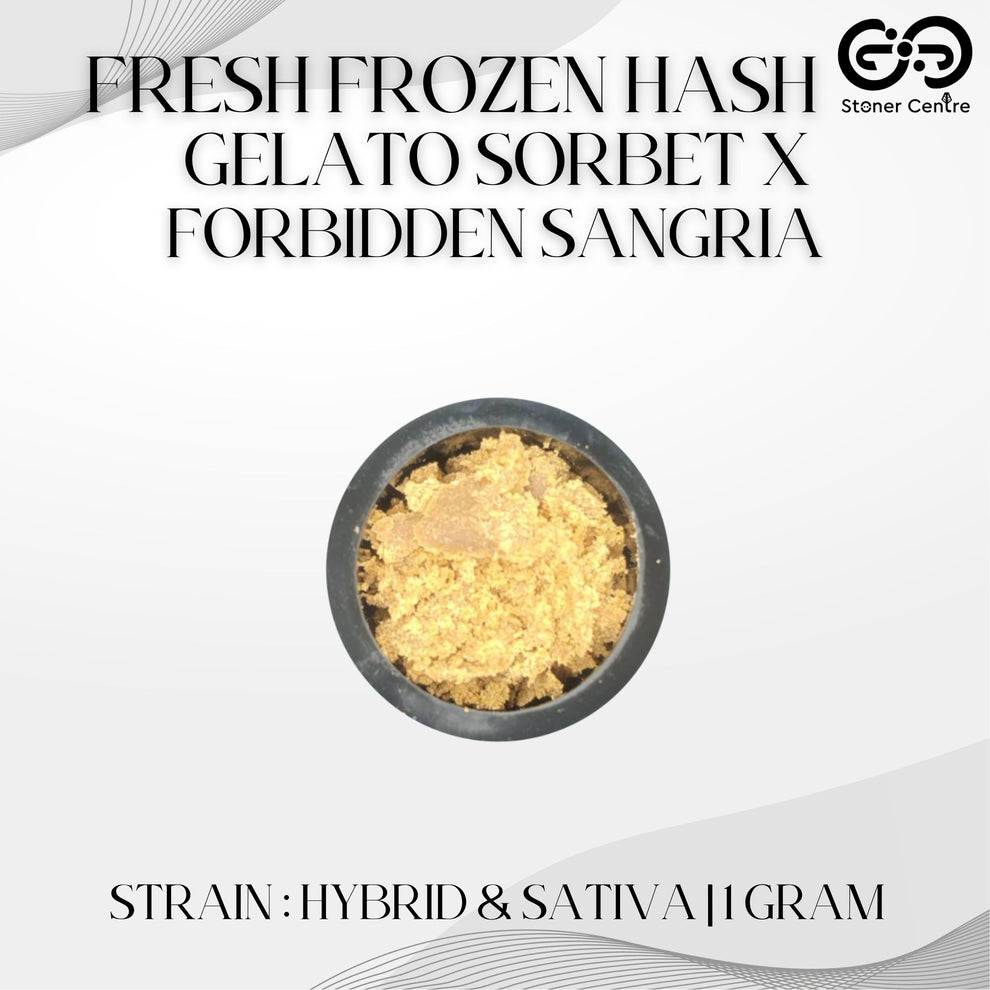 FRESH FROZEN HASH | GELATO SORBET x FORBIDDEN SANGRIA – Stonercentre.com