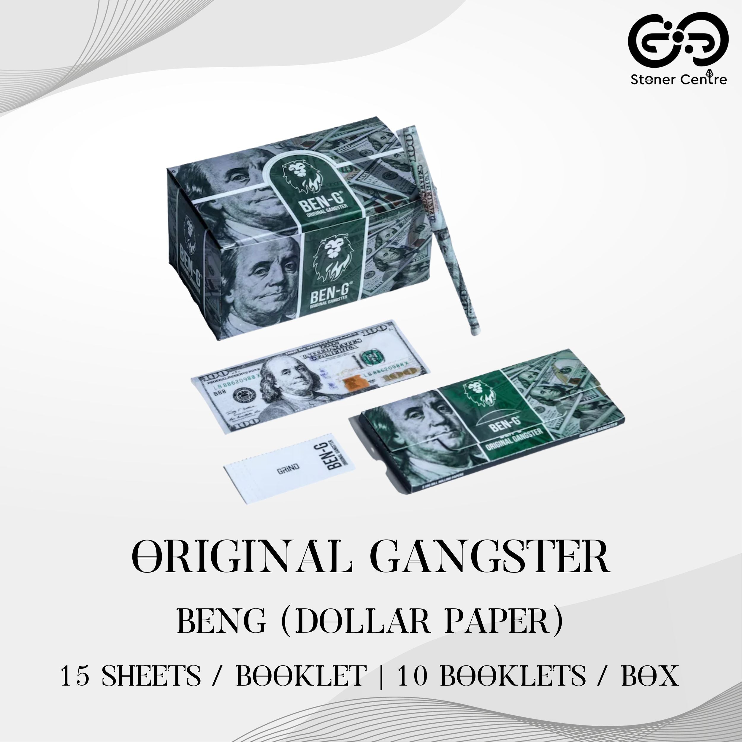 ROLLING PAPER | ORIGINAL GANGSTER BENG (DOLLAR PAPER) – Stonercentre.com