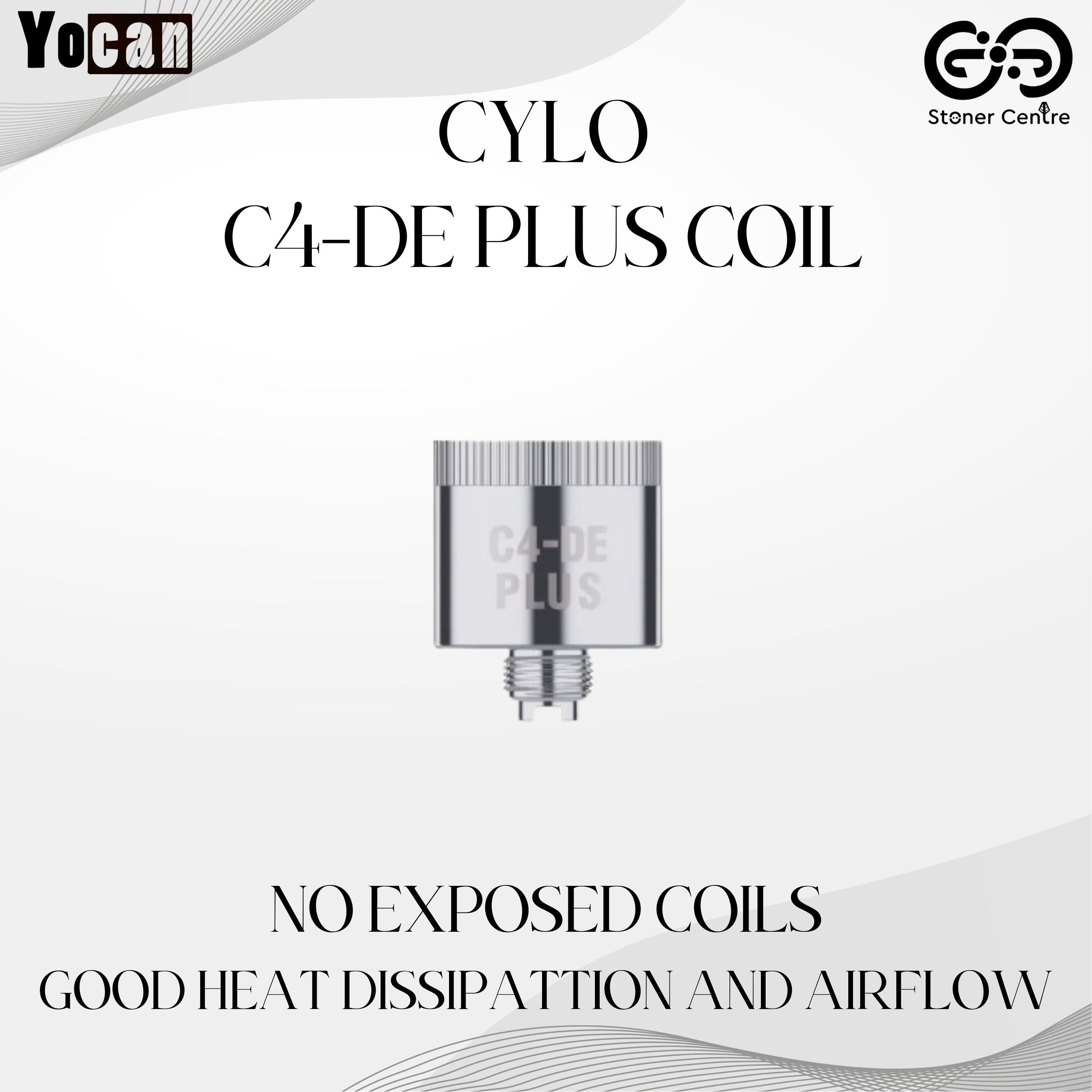 YOCAN | CYLO C4-DE PLUS REPLACEMENT COILS – Stonercentre.com