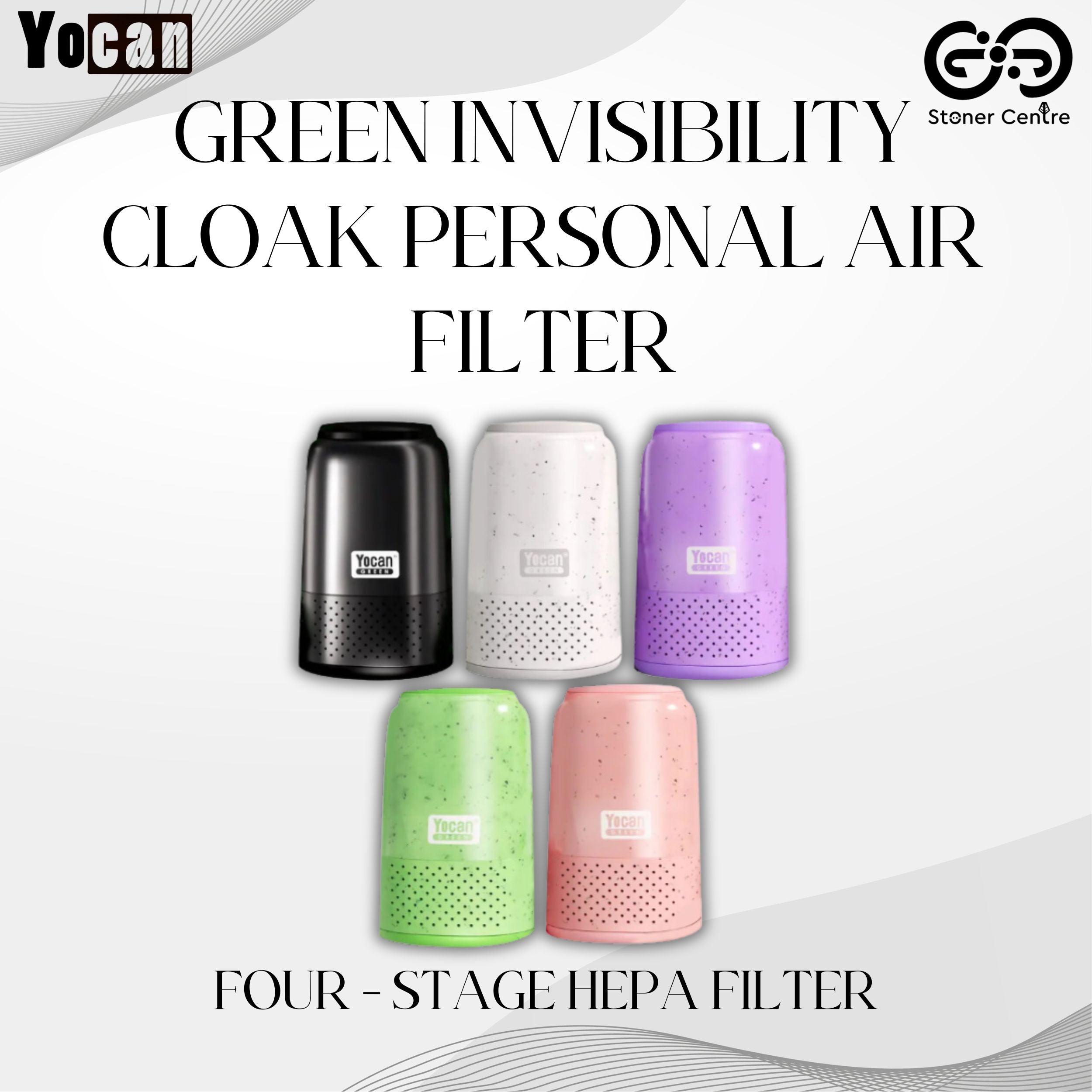 YOCAN | GREEN LNVISIBILITY CLOAK PERSONAL AIR FILTER – Stonercentre.com