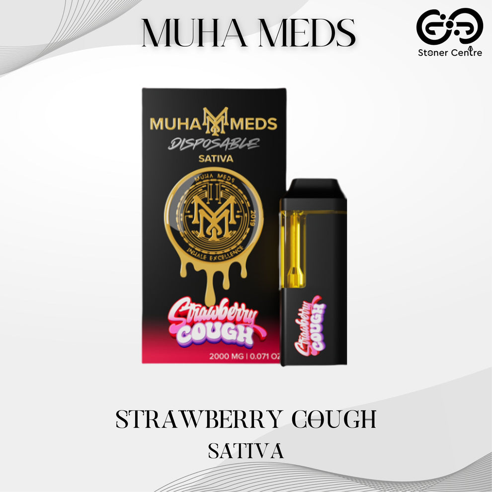 MUHA MEDS 2.0ML | STRAWBERRY COUGH : SATIVA – Stonercentre.com
