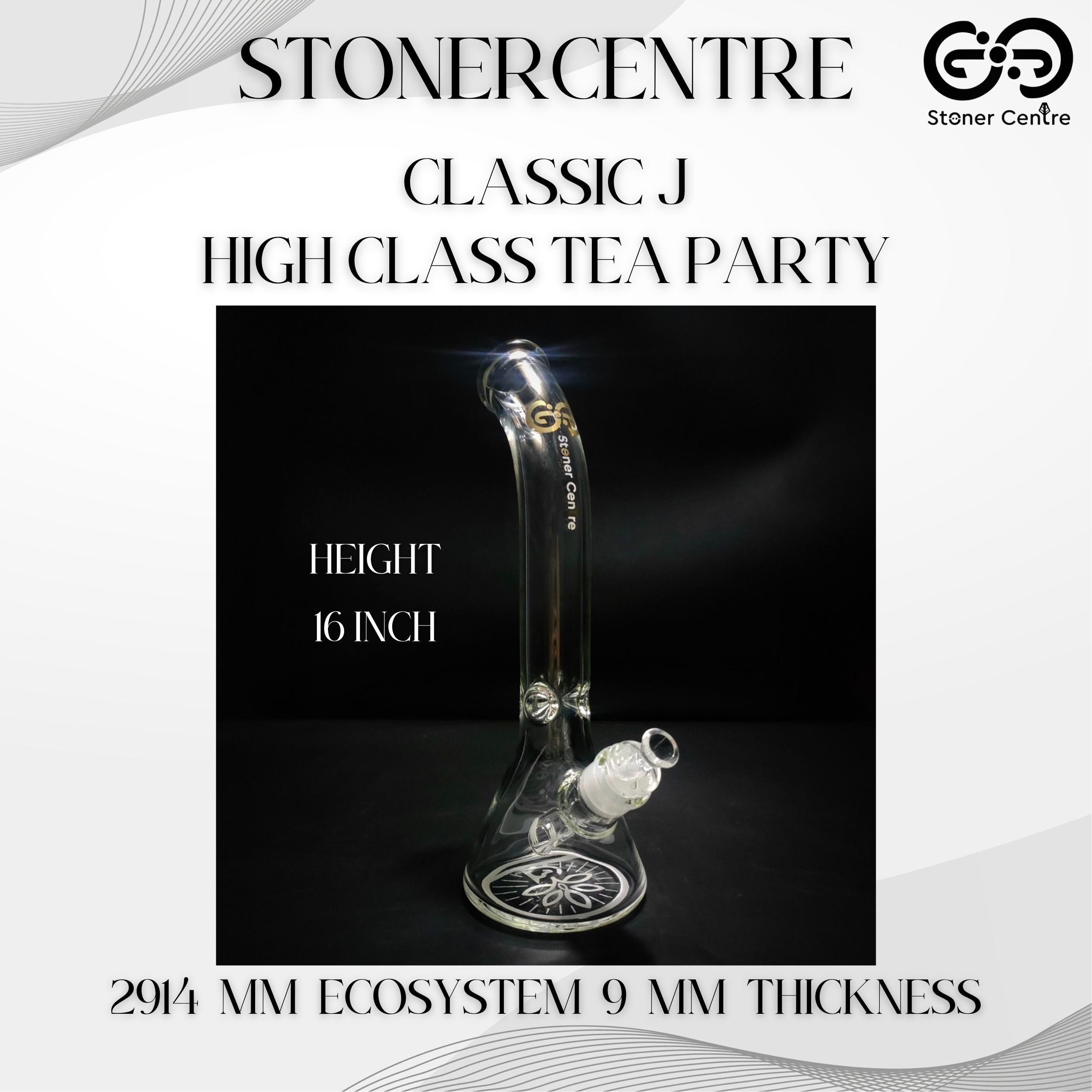 STONERCENTRE | CLASSIC J HIGH CLASS TEA PARTY 2914 ECOSYSTEM 9 MM THIC ...