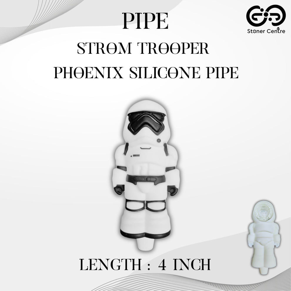 PIPE | PHOENIX STROM TROOPER SILICONE PIPE 4 INCH – Stonercentre.com