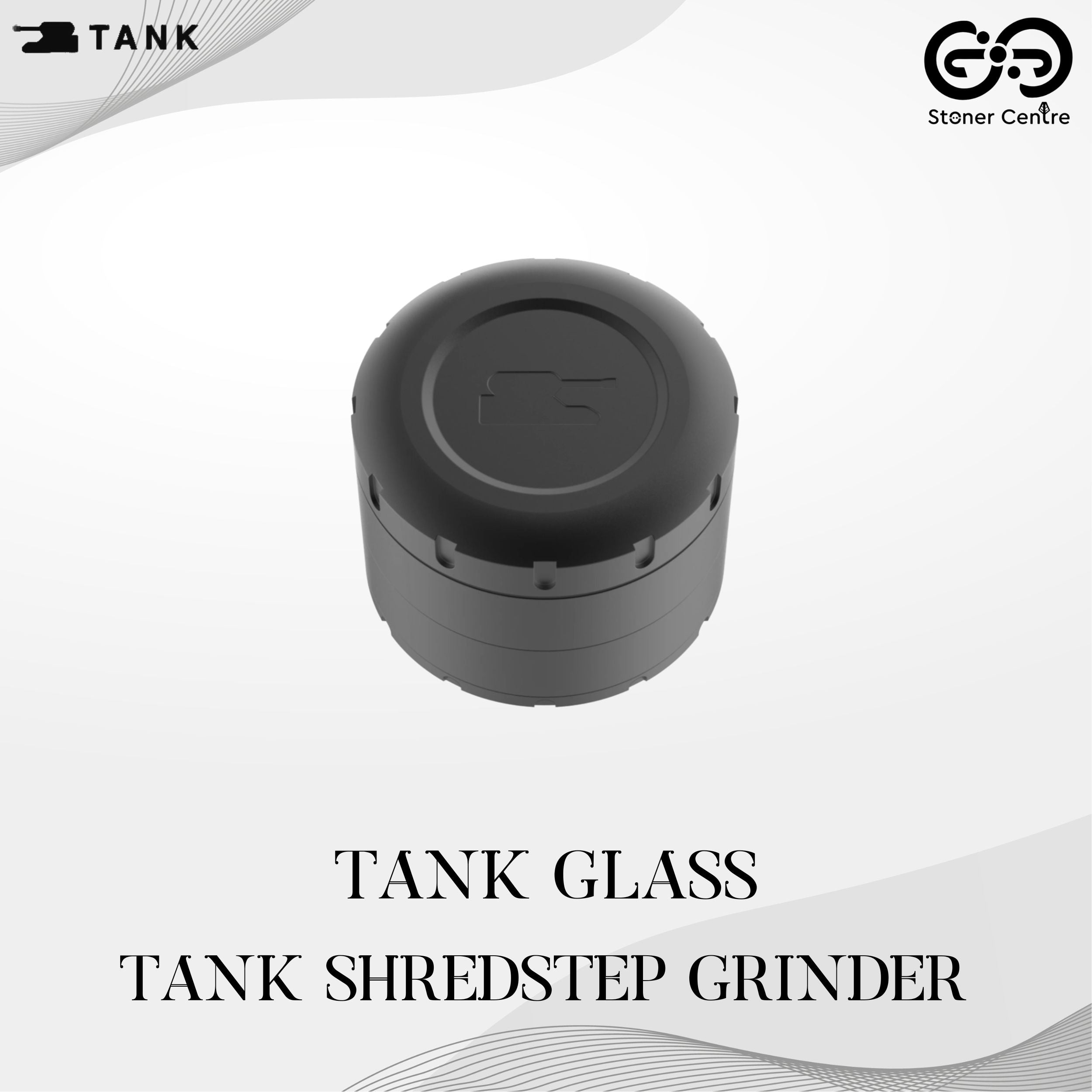 TANK GLASS | SHREDSTEP GRINDER BLACK – Stonercentre.com