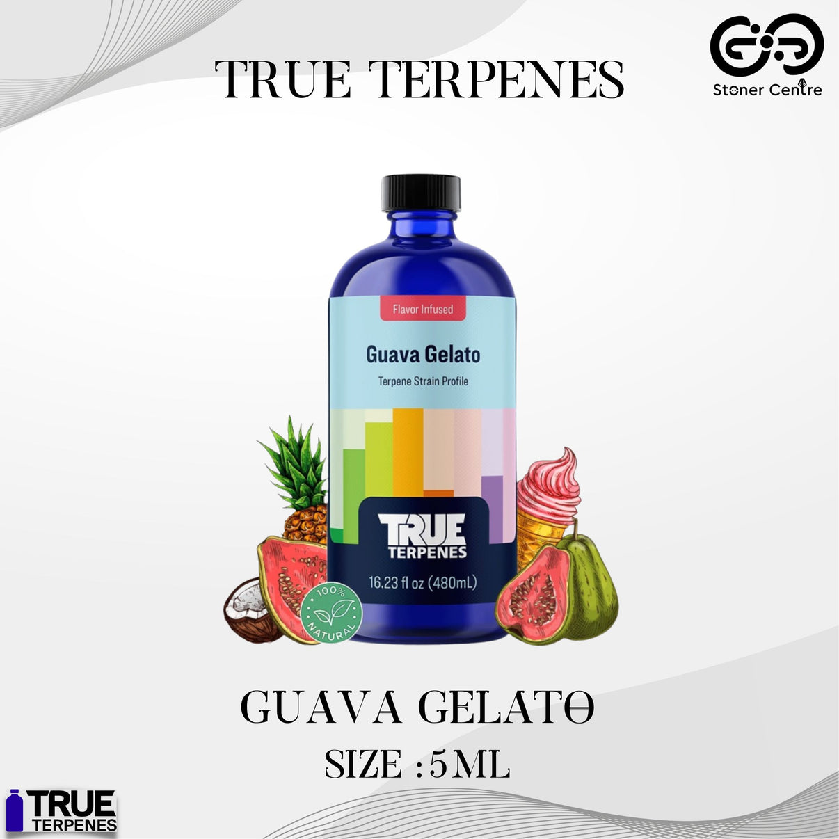 True Terpenes | Guava Gelato 5ml – Stonercentre.com