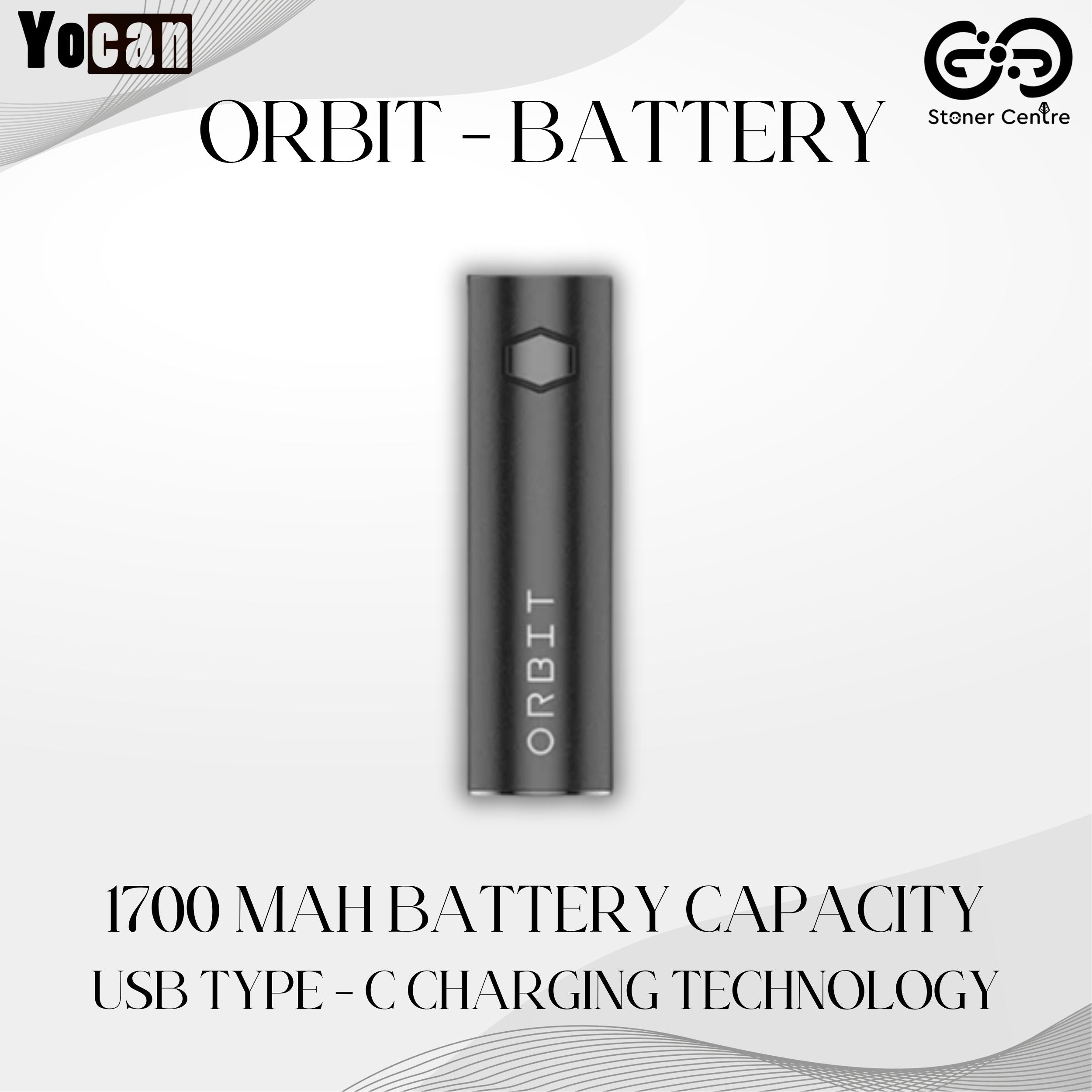 YOCAN | ORBIT - BATTERY (BLACK) – Stonercentre.com